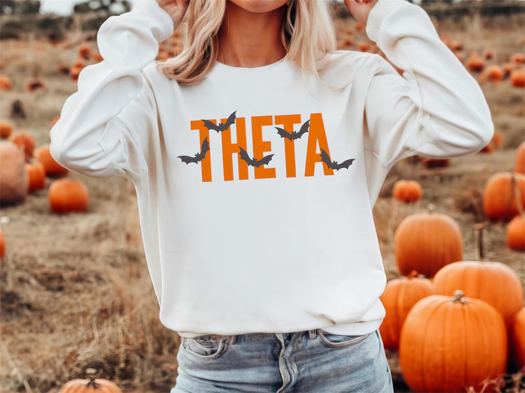 Kappa Alpha Theta Sorority Halloween / Custom Color Greek Embroidered ...