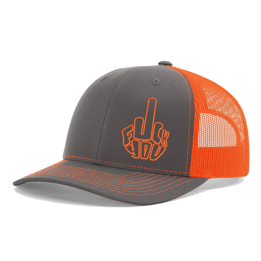 Embroidered Middle Finger Hat | F@#& You Attitude Hat | Funny Gift - Etsy
