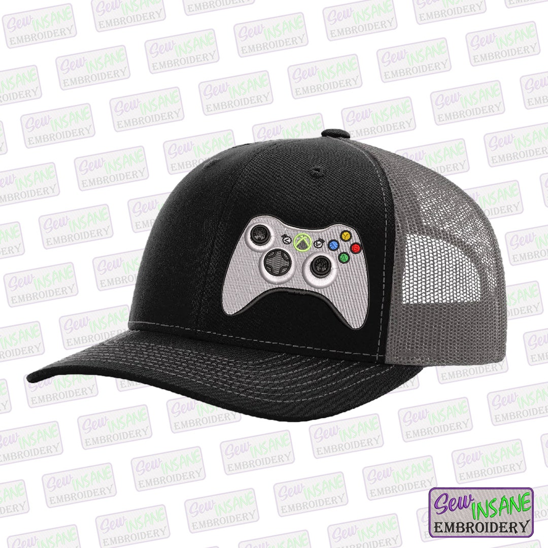 Custom Embroidered Gamer Hat | Gamer Xbox Controller Hat | - Etsy