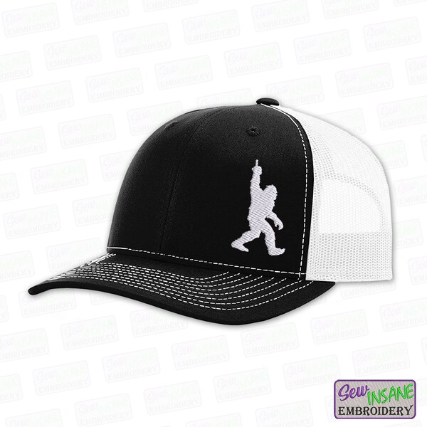 Middle Finger Bigfoot Hat - Etsy