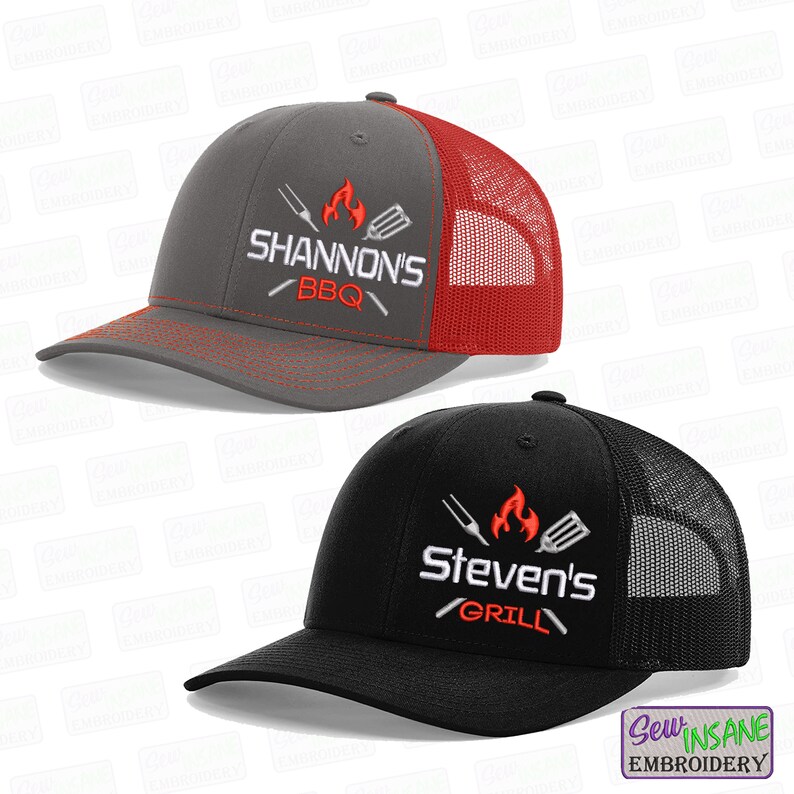Custom BBQ / Grill Hat Personalized Richardson 112 Cap - Etsy