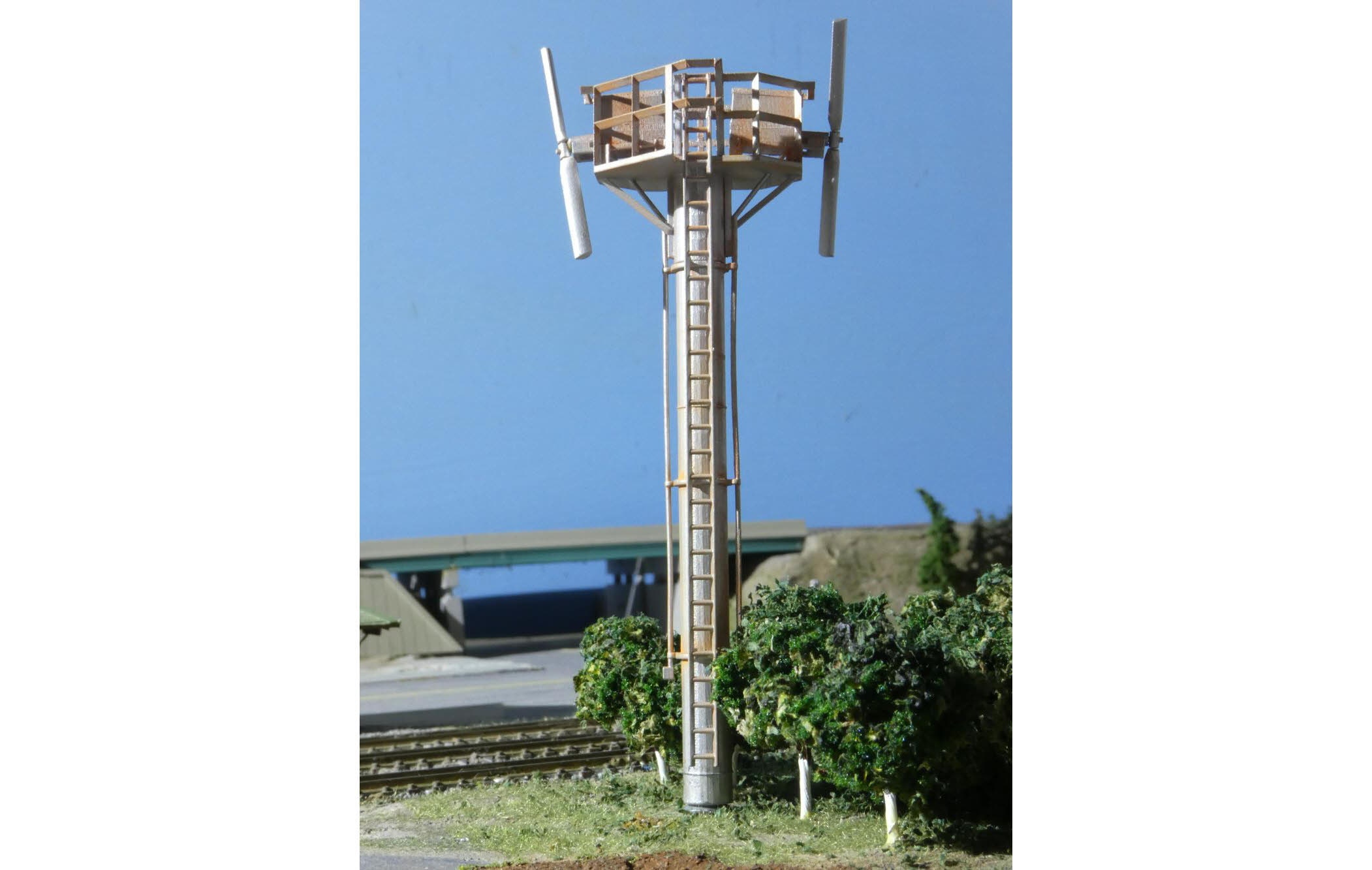 HO Scale Tropic Breeze Orchard Wind Machine Kit - Etsy