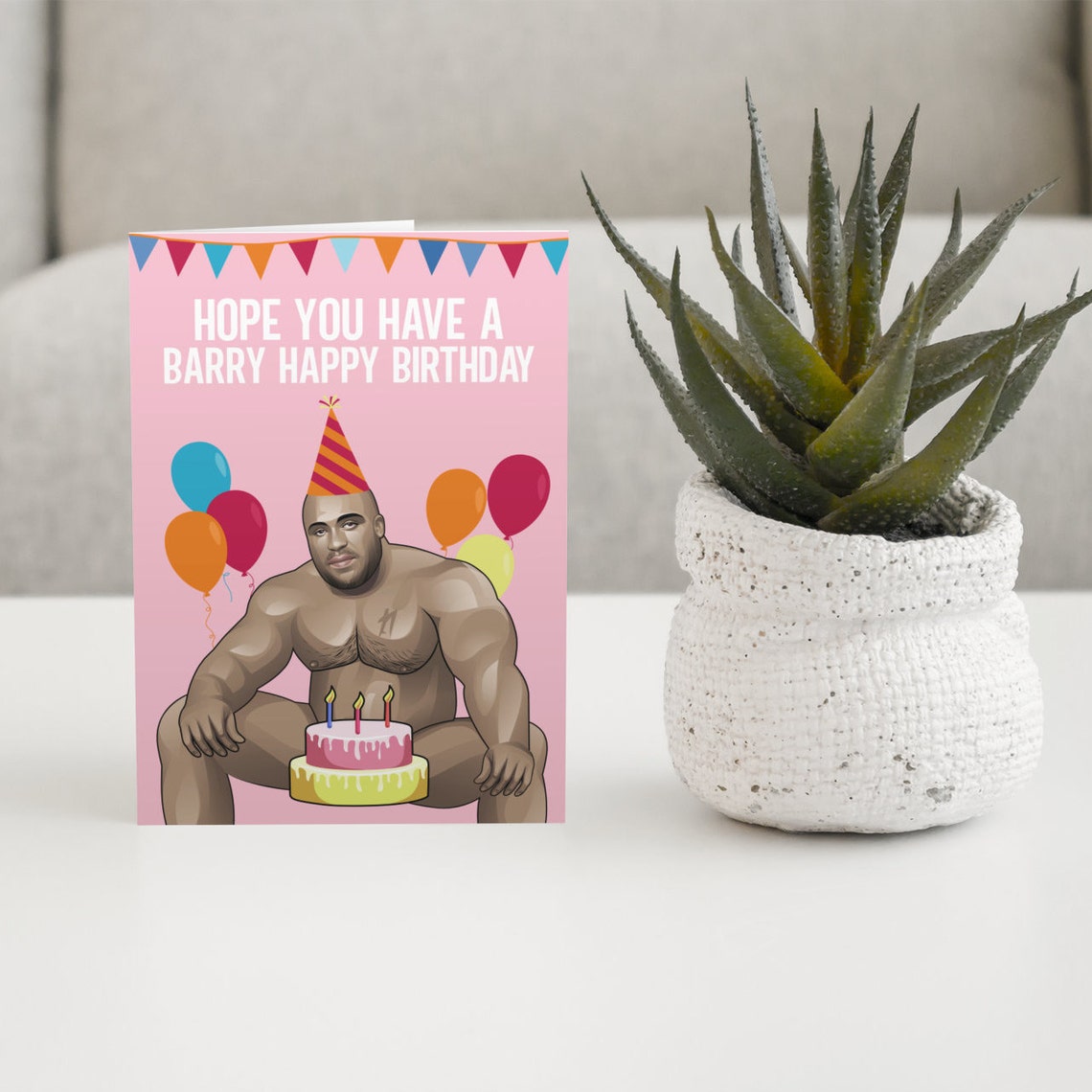 Barry Wood Birthday Card Meme Birthday Card Funny Birthday Etsy