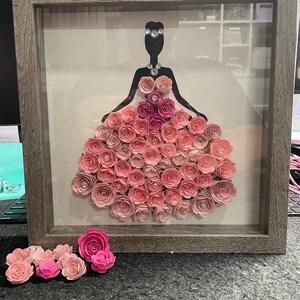 Made to Order Floral Princess Shadow Box - Etsy
