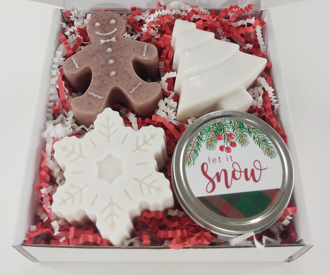 Small Christmas Soap Gift Box/ Candle Gift Box - Etsy