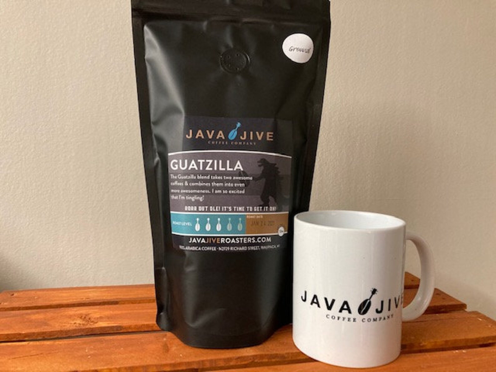 Classic Java Jive Mug-horizontal Logo - Etsy