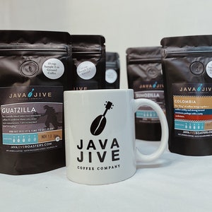 Sampler Set of 5 Gourmet Fresh Roasted Coffees, Gift Boxed - Etsy