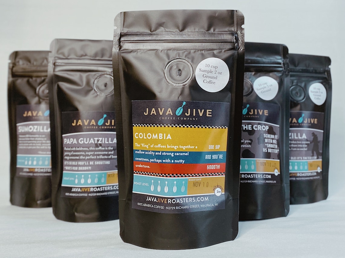 Coffee Lover Sampler Pack Boxed Set of 5 Fresh-roasted Single - Etsy
