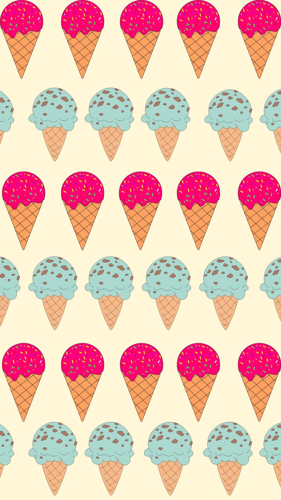 Ice Cream Wallpaper - Etsy