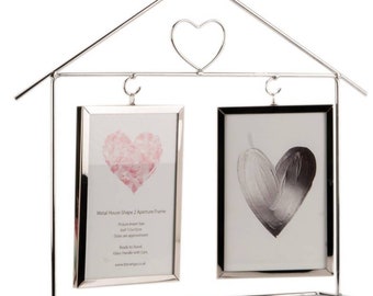 House Shaped Picture Frame - Etsy UK