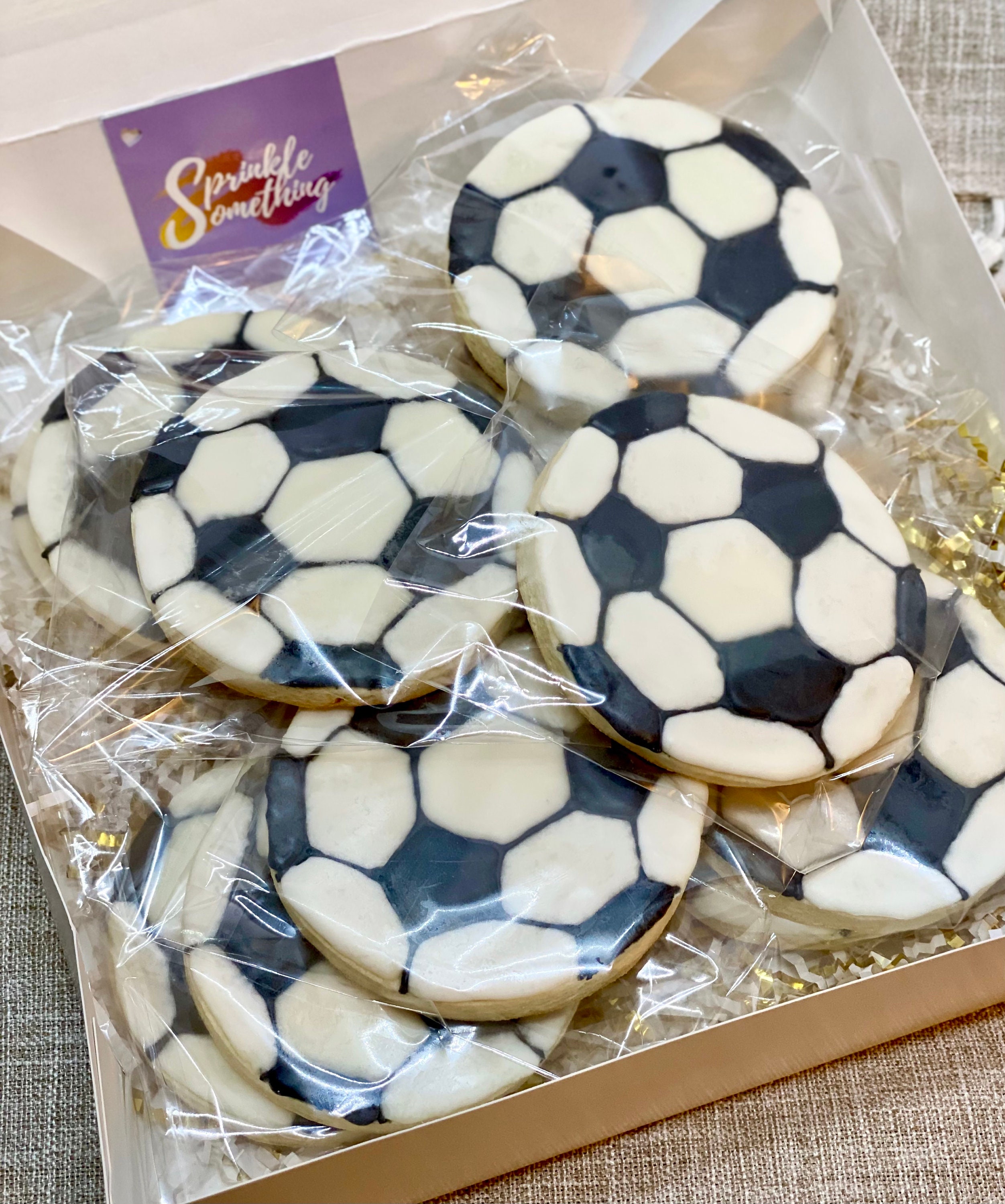 Soccer Royal Icing Sugar Cookies Sports Cookies Futbol - Etsy