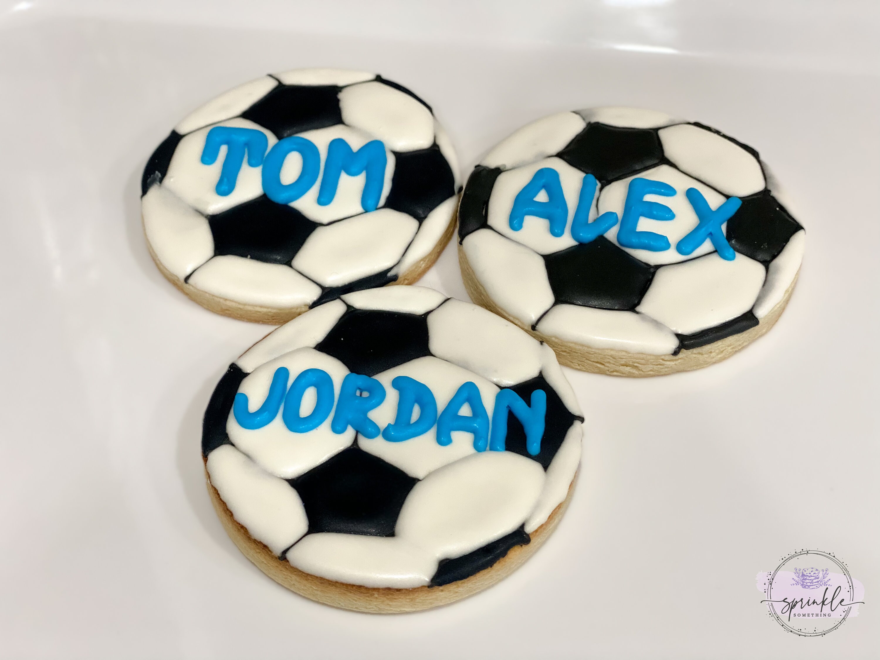 Soccer Royal Icing Sugar Cookies Sports Cookies Futbol - Etsy