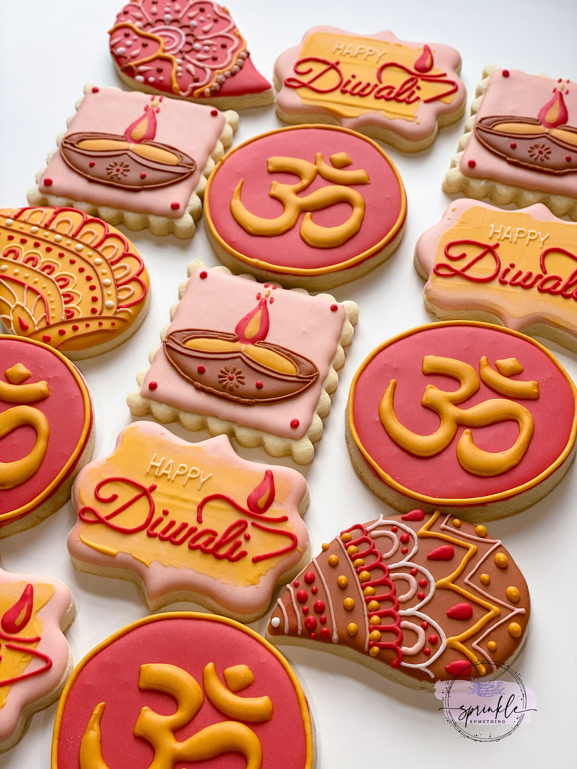 Diwali Sugar Cookies | Festival of Lights | Divali | Happy Diwali ...