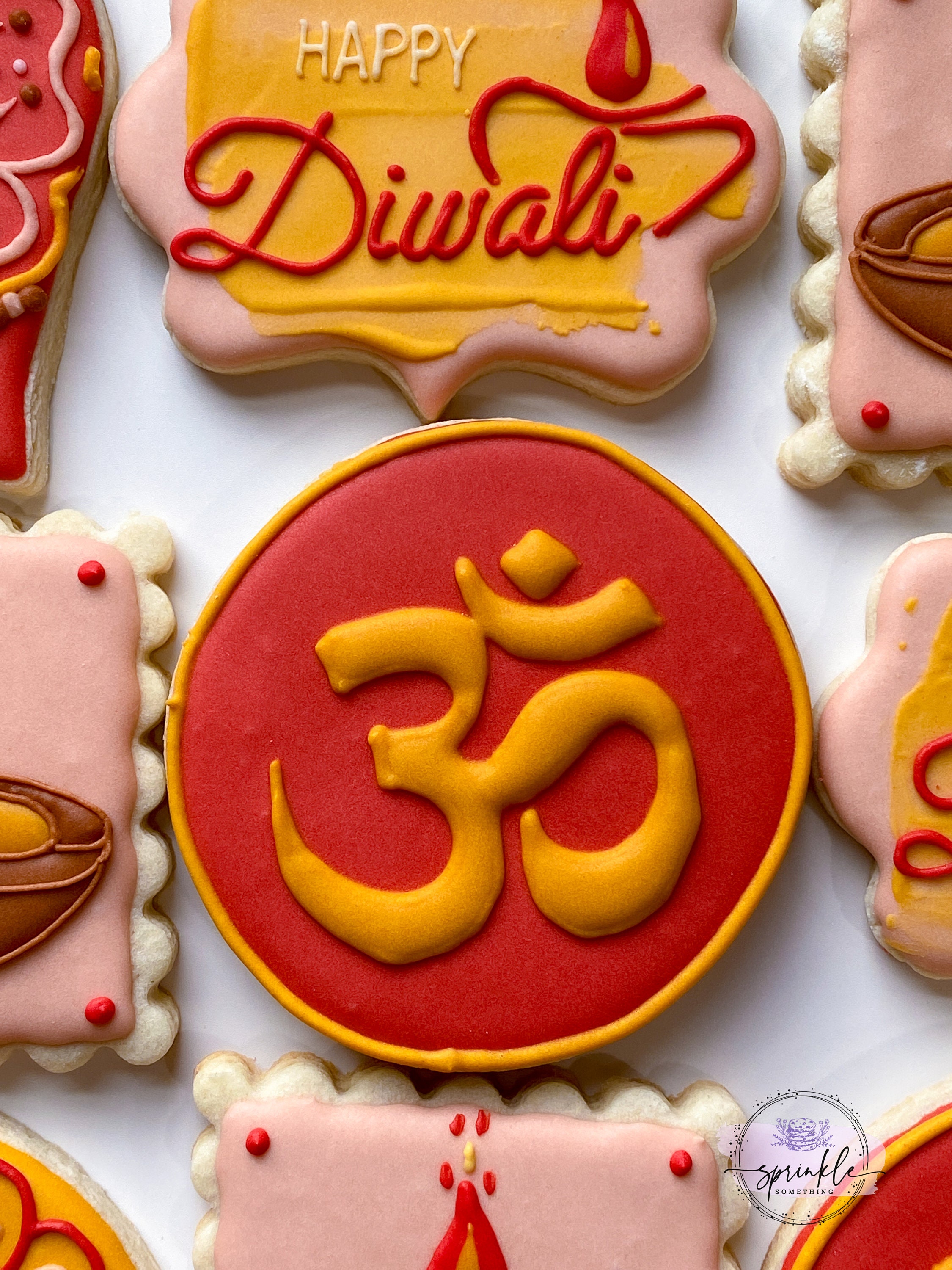 Diwali Sugar Cookies Festival of Lights Divali Happy Diwali Cookies ...