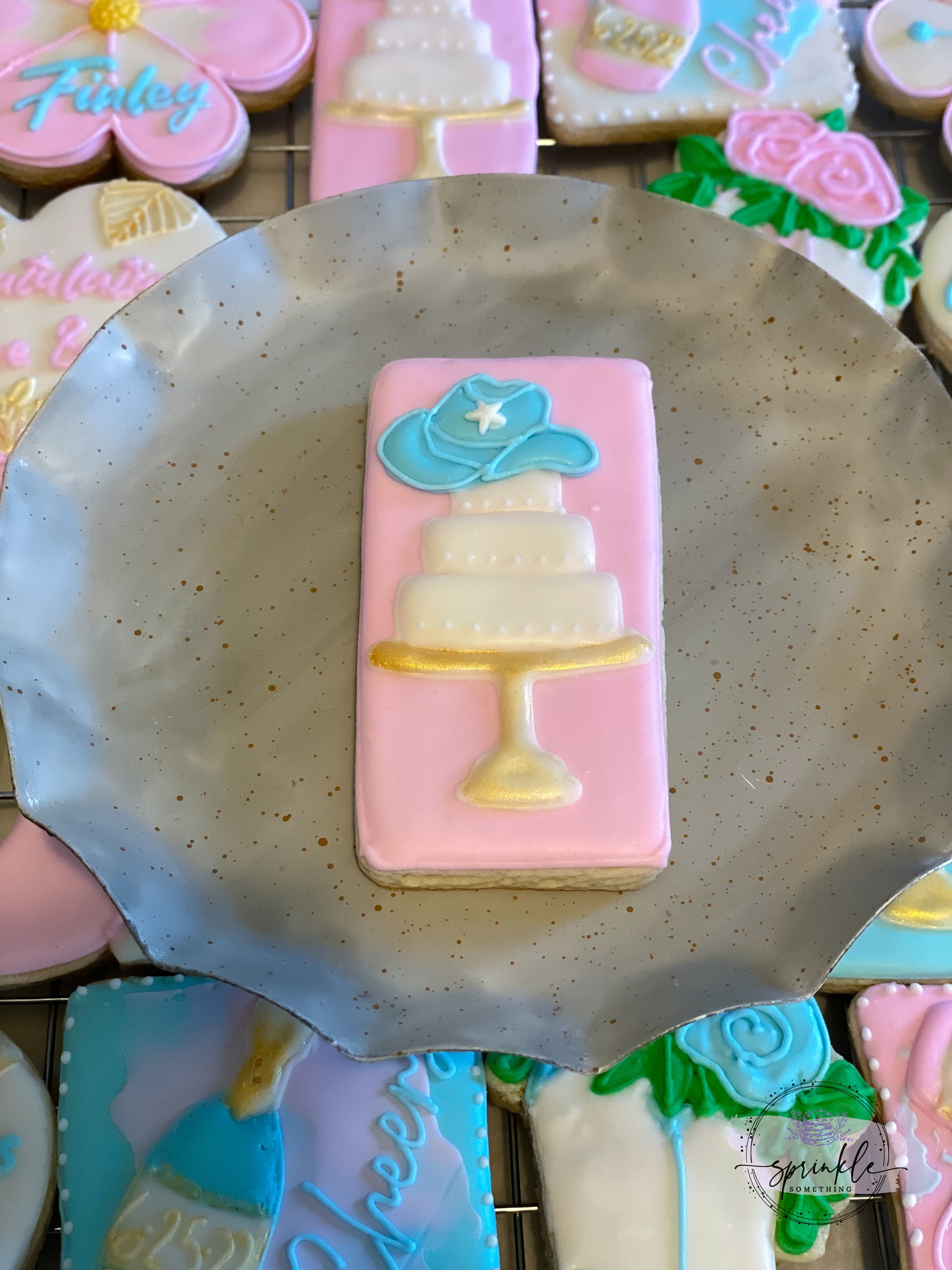 Western Themed Wedding Royal Icing Sugar Cookie Set Bridal - Etsy