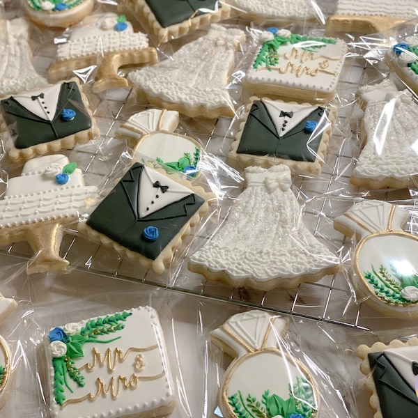 Wedding Sugar Cookies - Etsy