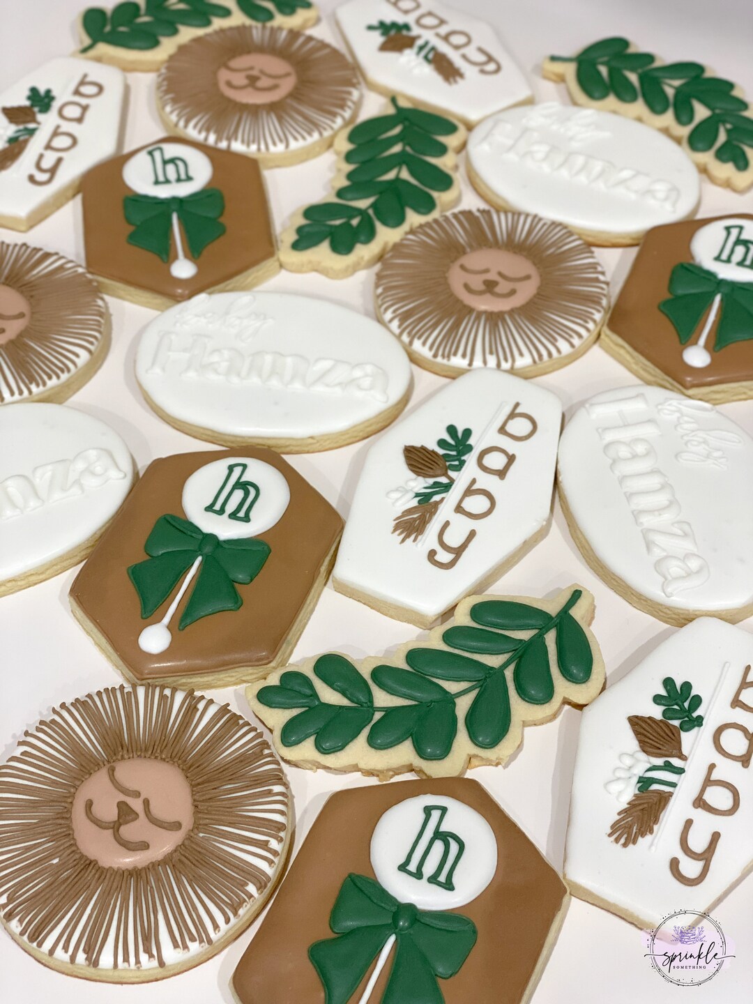 Boho Baby Shower Sugar Cookies | Bohemian Themed Cookies | Baby Themed ...
