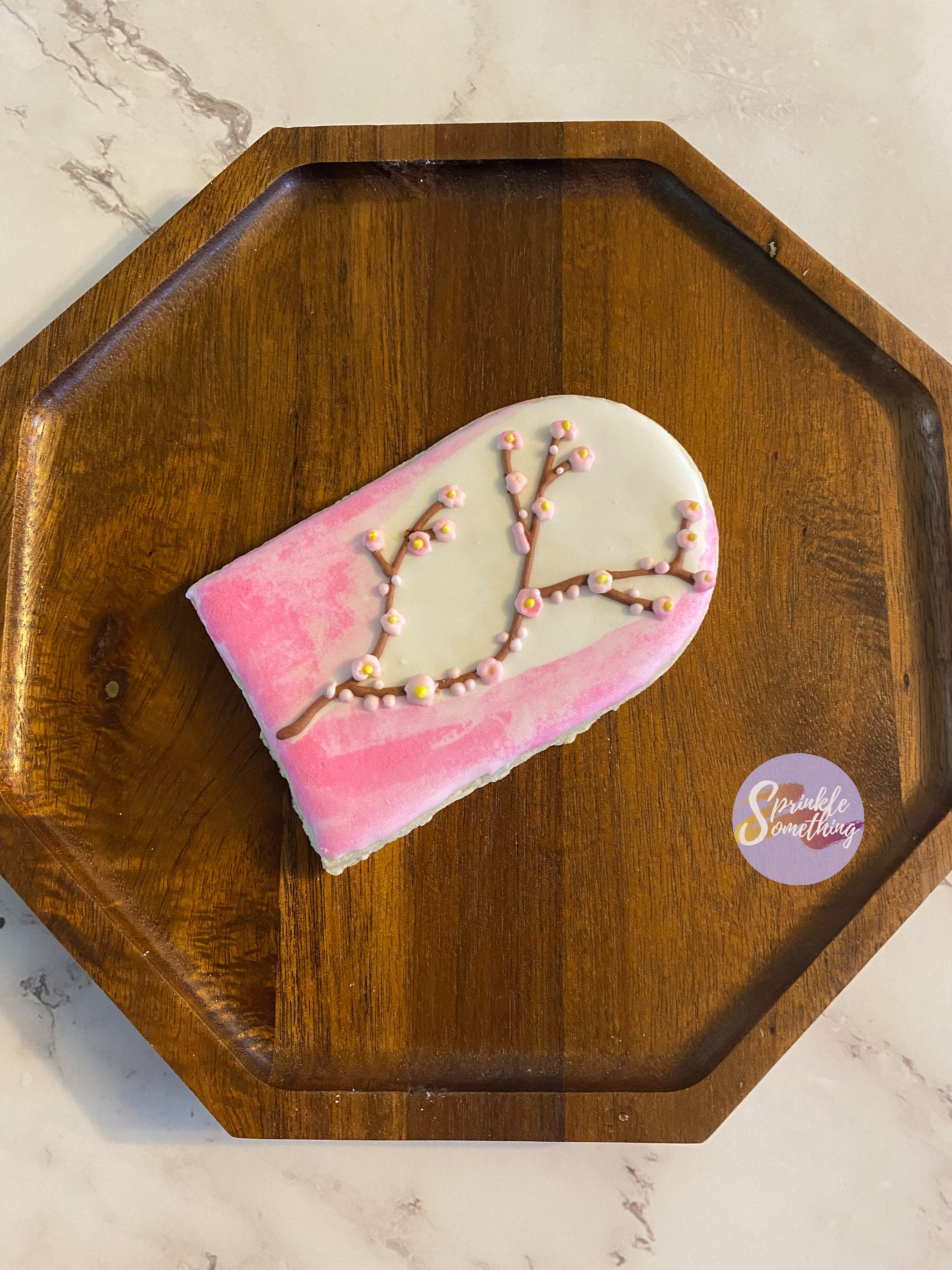 Cherry Blossom Royal Icing Sugar Cookies | Sakura Cookies | Flower ...