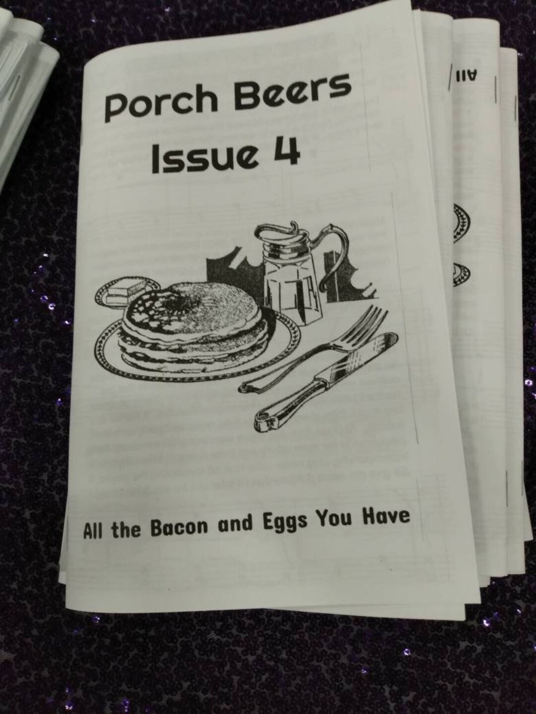 Porch Beers Issue 4 Zine - Etsy