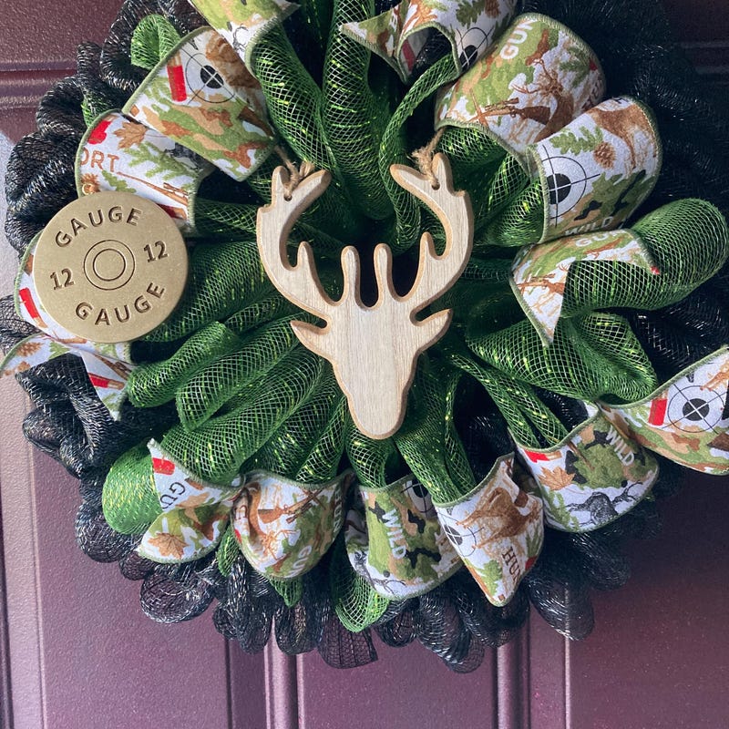 Hunting Wreath - Etsy