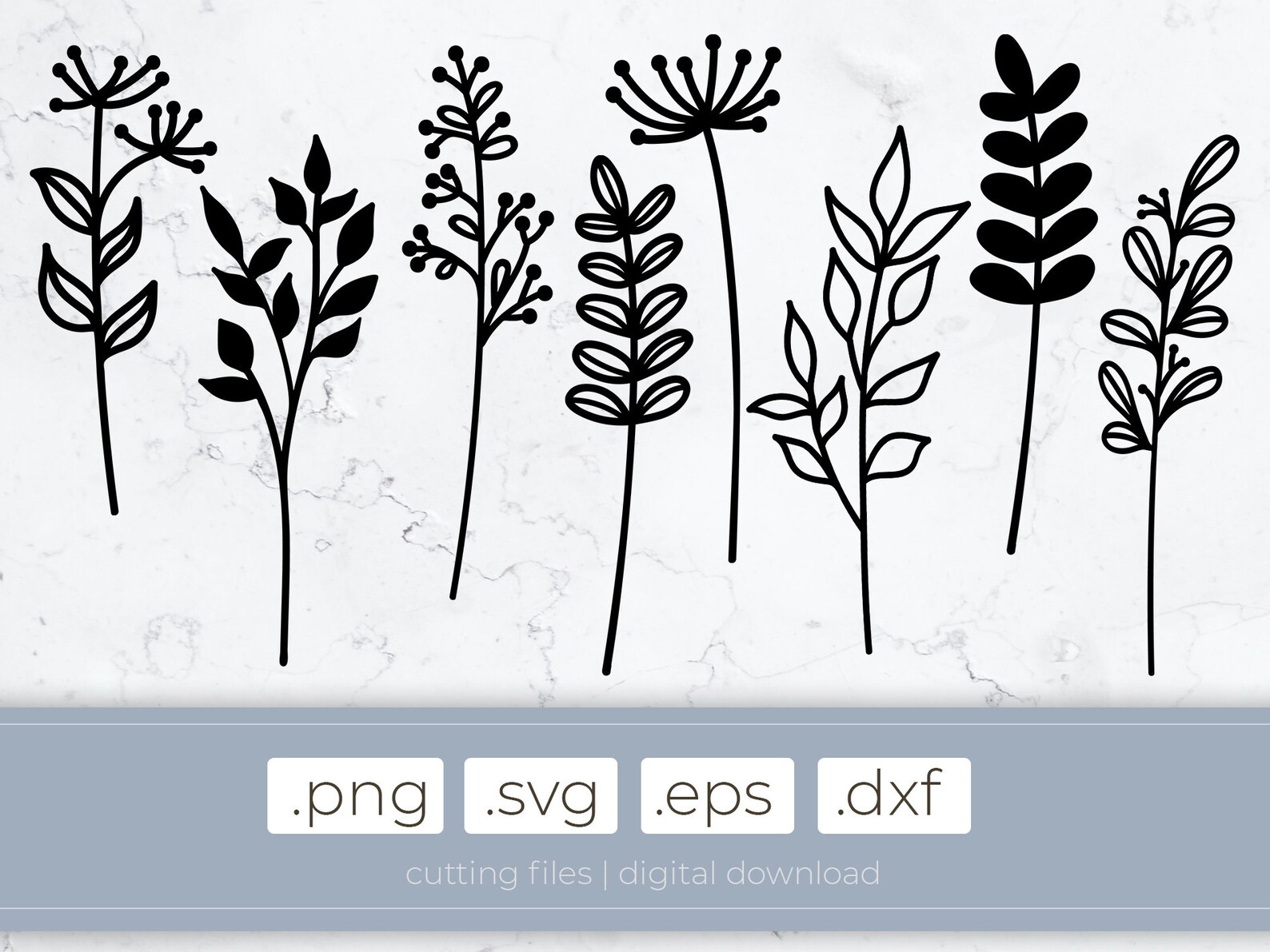 Wooden Flower Cutting Files Flowers .svg .dxf .eps .png - Etsy