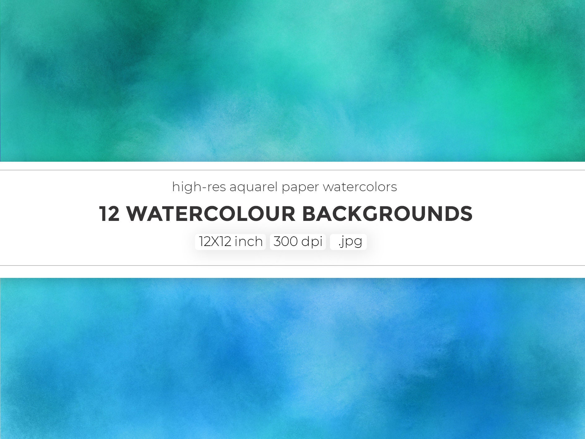 Watercolor Backgrounds Digital Paper Aquarel Texture - Etsy