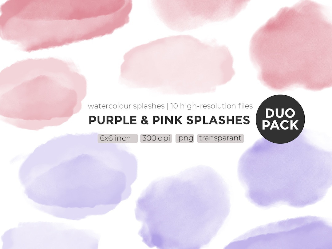 Watercolor Splashes, Digital Paper, Aquarel, Painted Background ...