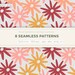 Spring & Summer 2025, Digital Paper, Seamless Vector Pattern, Spring ...