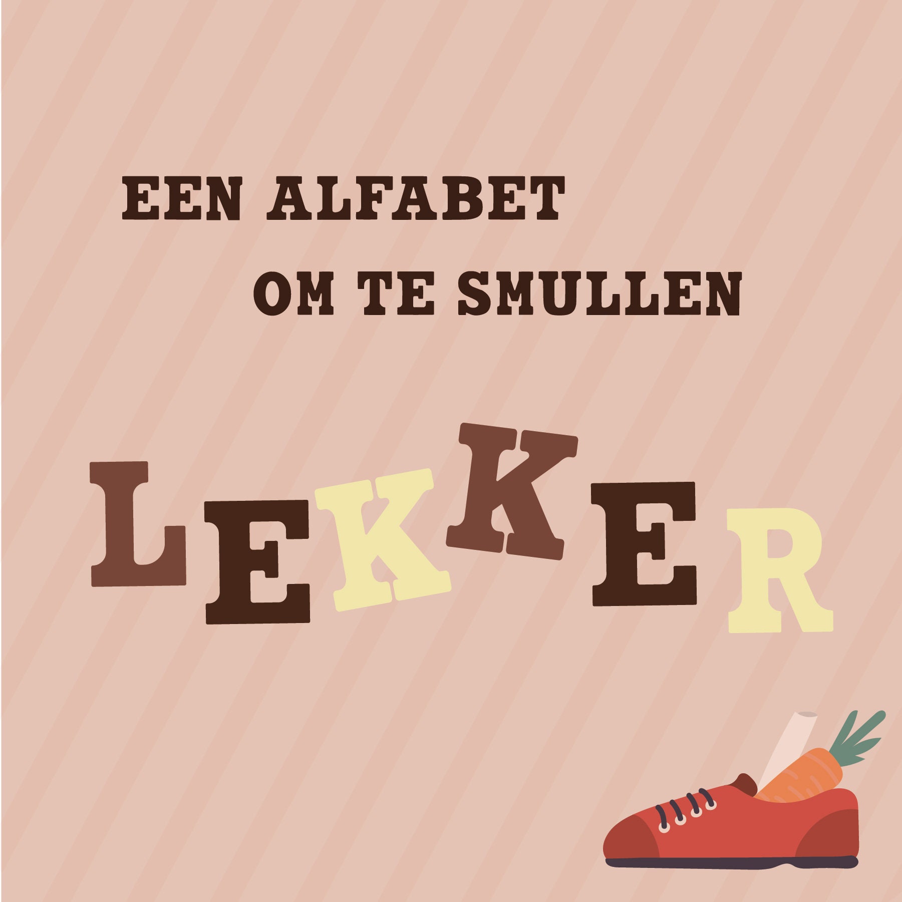 Sinterklaas Lettertype 'chocoletter' Een Font Van Chocoladeletters ...