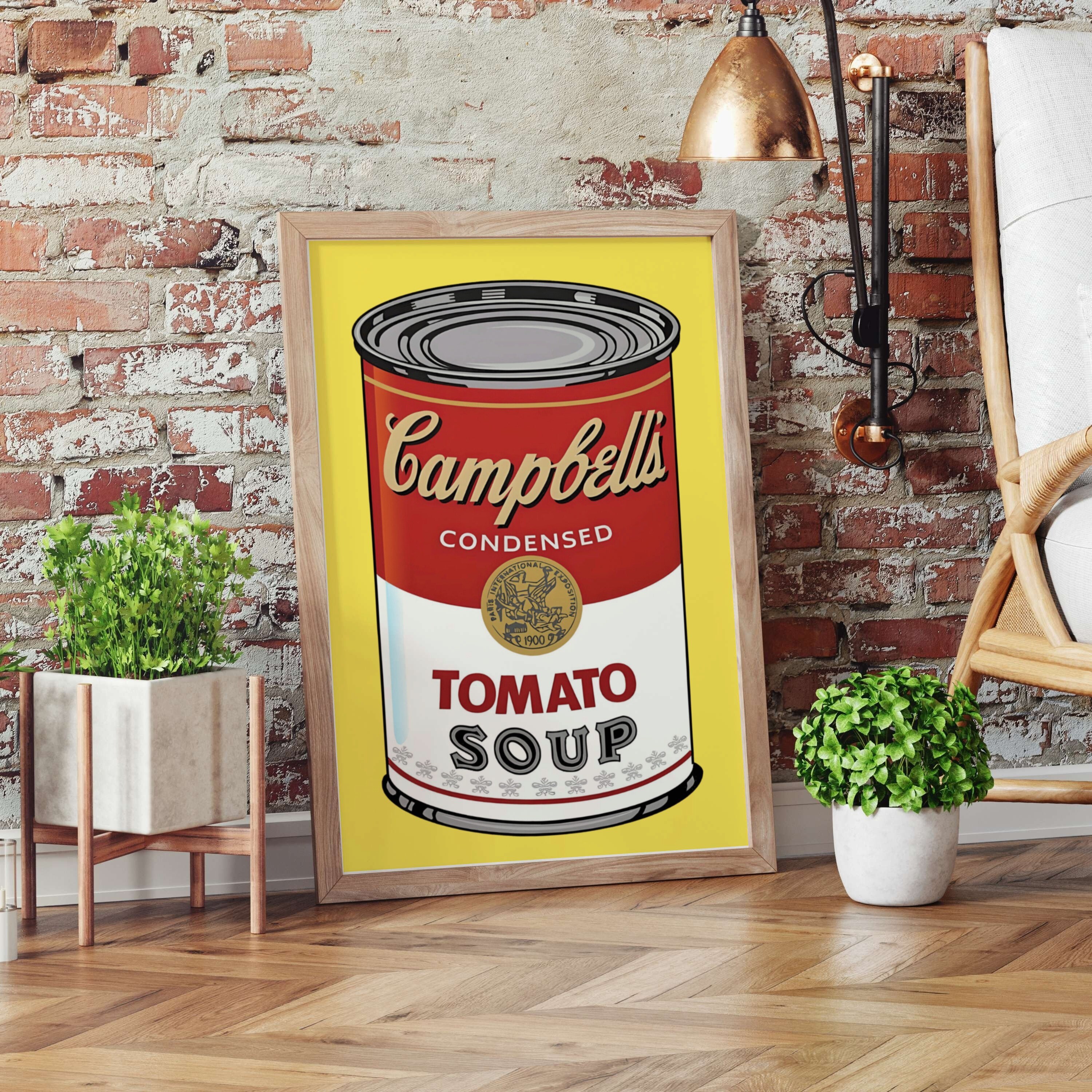 Campbell's Soup Print, Pop Art Printable Wall Art, Set of 3 Gallery ...