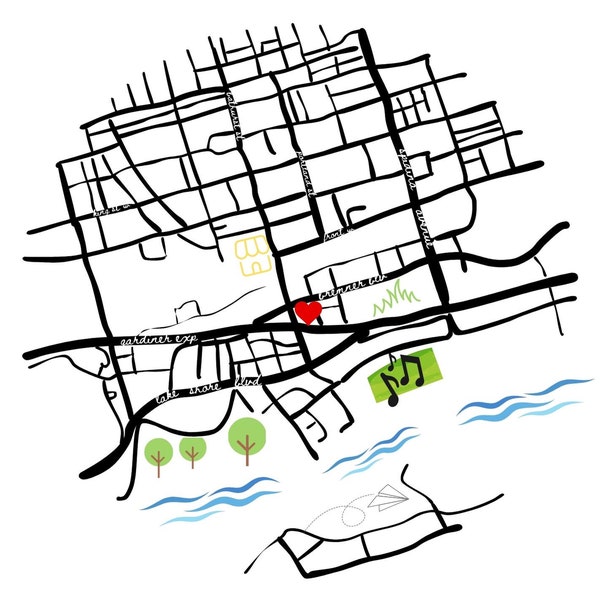 Hand Drawn Sketch - Etsy