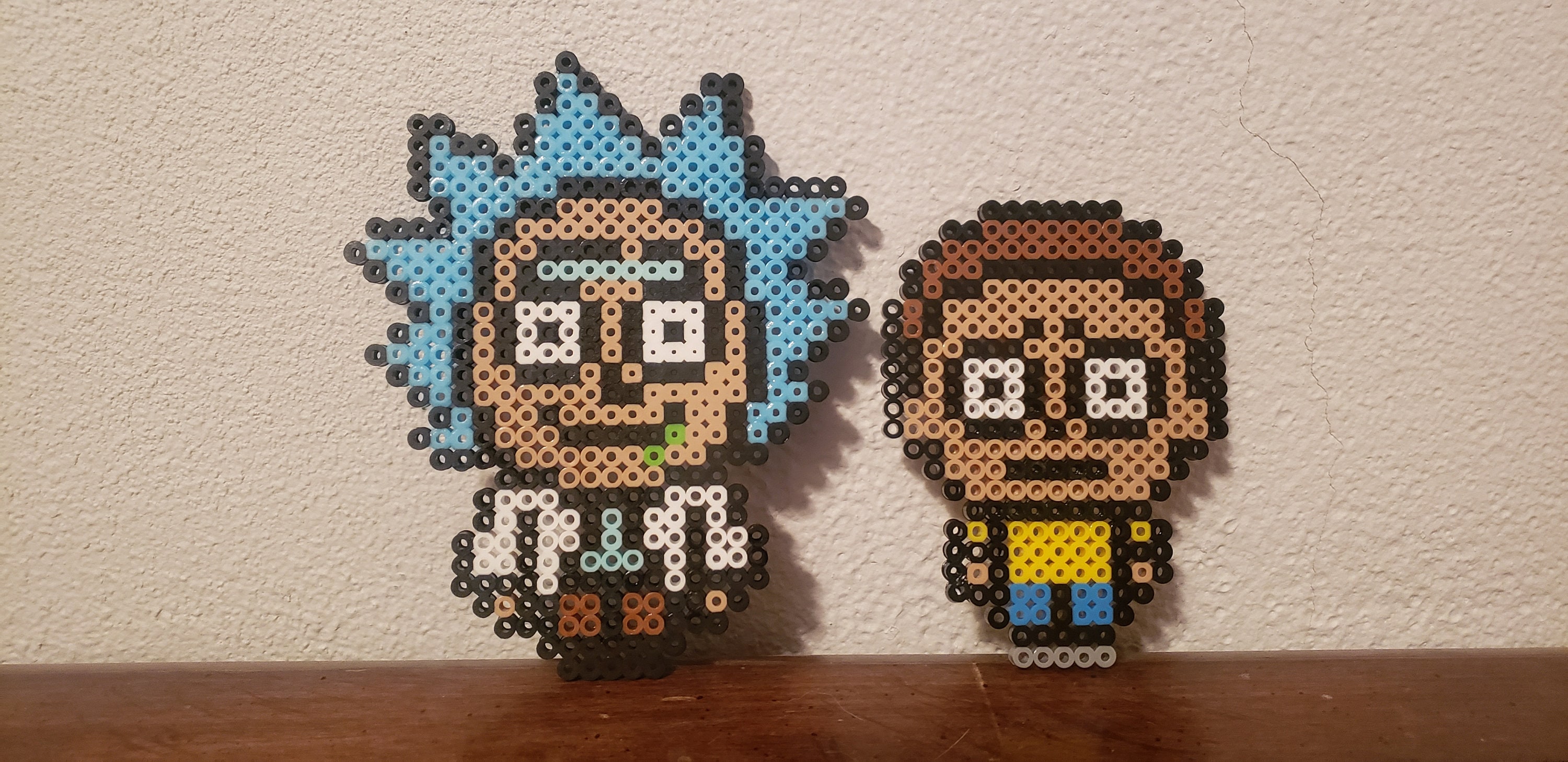 Bead Art Rick and Morty - Etsy
