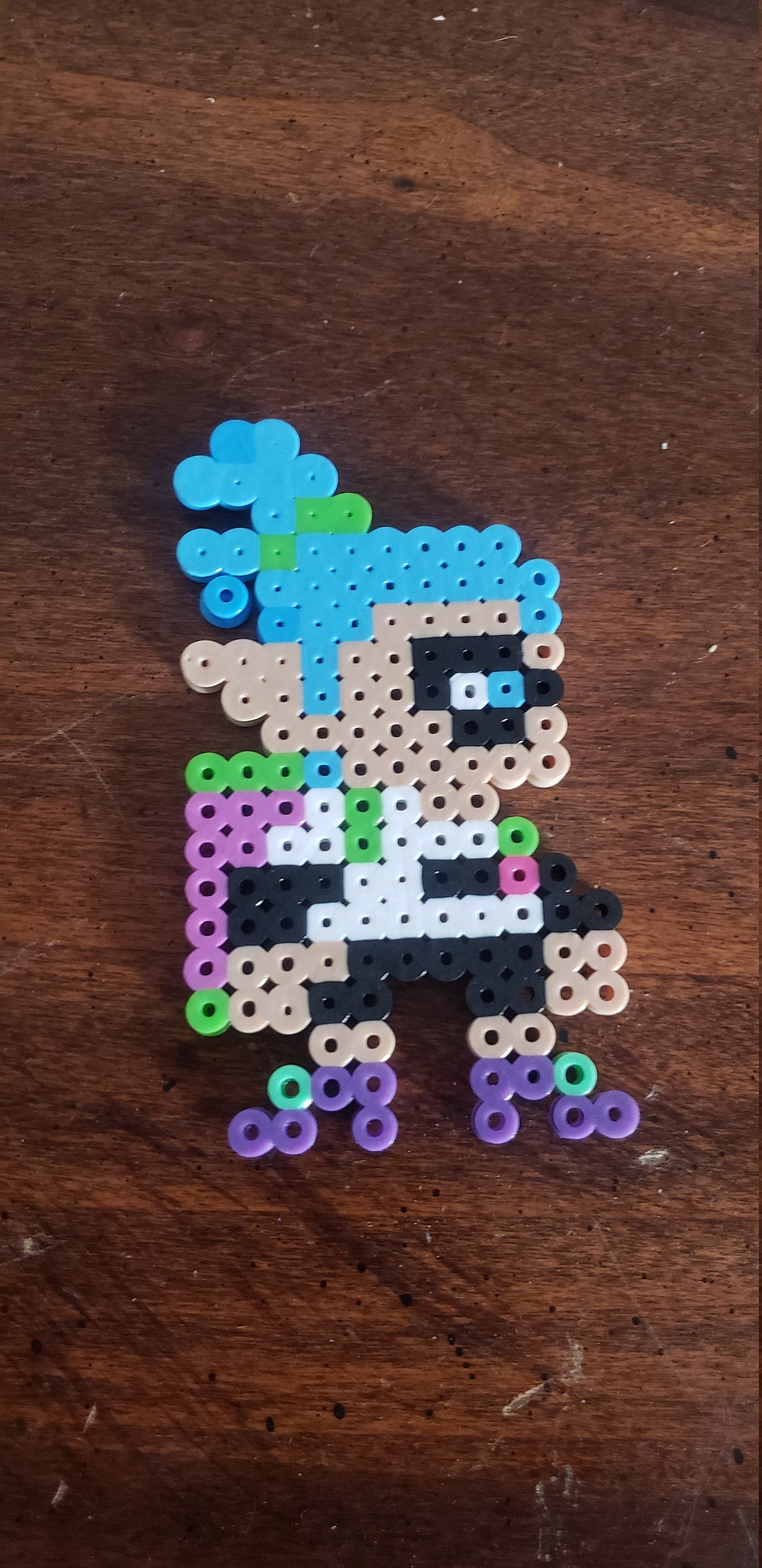 8 Bit Splatoon Inkling Bead Art - Etsy