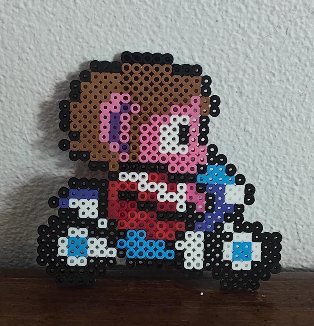 Bead Art Alex Kidd on His Bike From Miracle World - Etsy