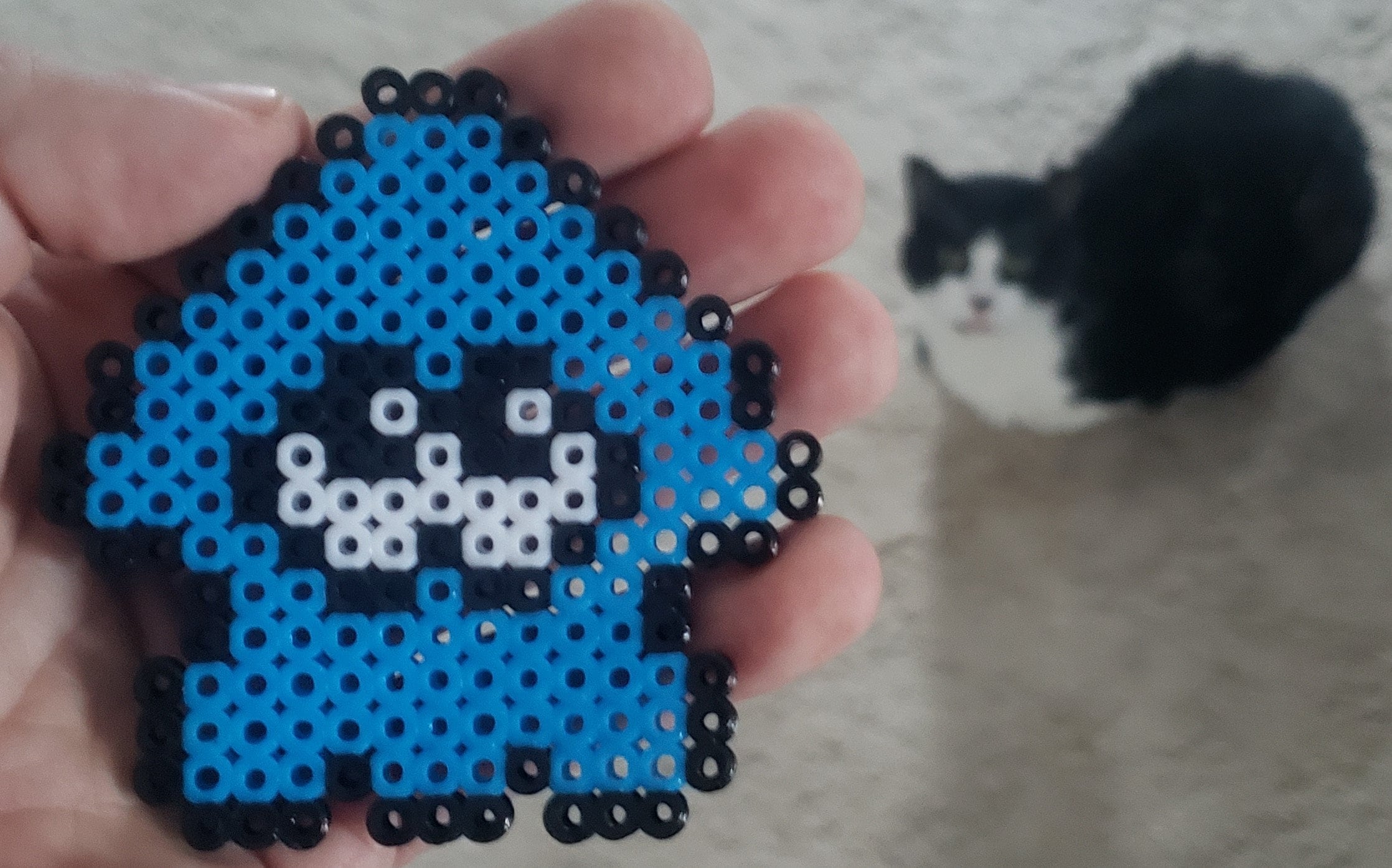 8 Bit Splatoon Squid Bead Art - Etsy