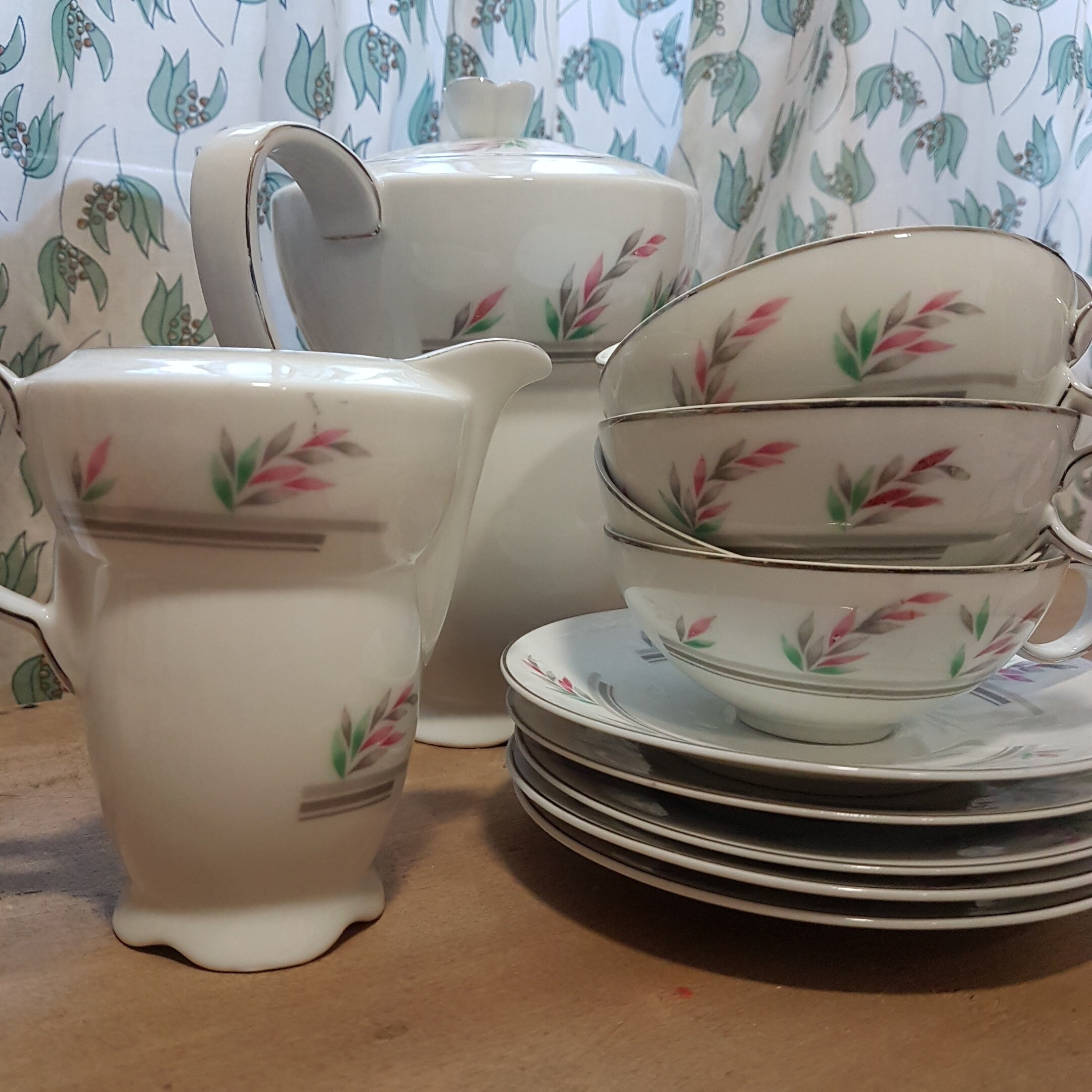 Czechoslovakian Tea Set - Etsy