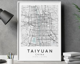 Taiyuan Street Print - Etsy