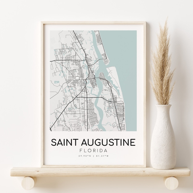 St Augustine Art Abstract - Etsy