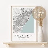 Map Print - Etsy