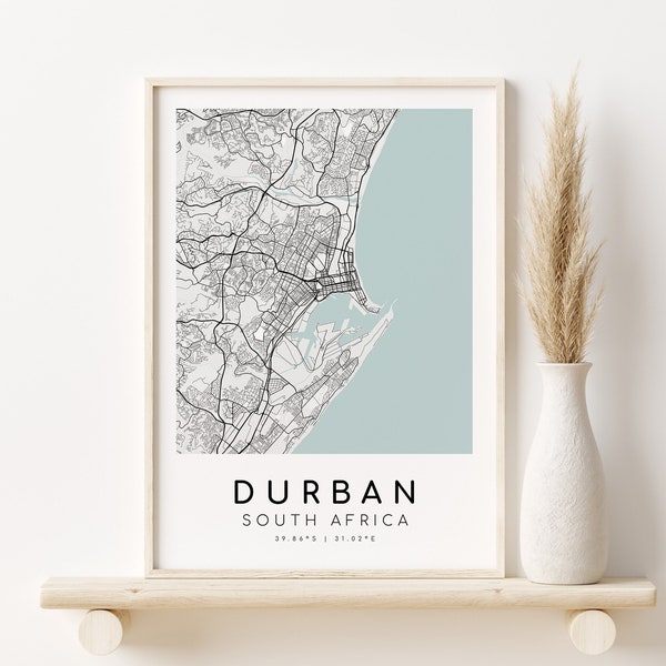 South Africa Wall Art Durban - Etsy