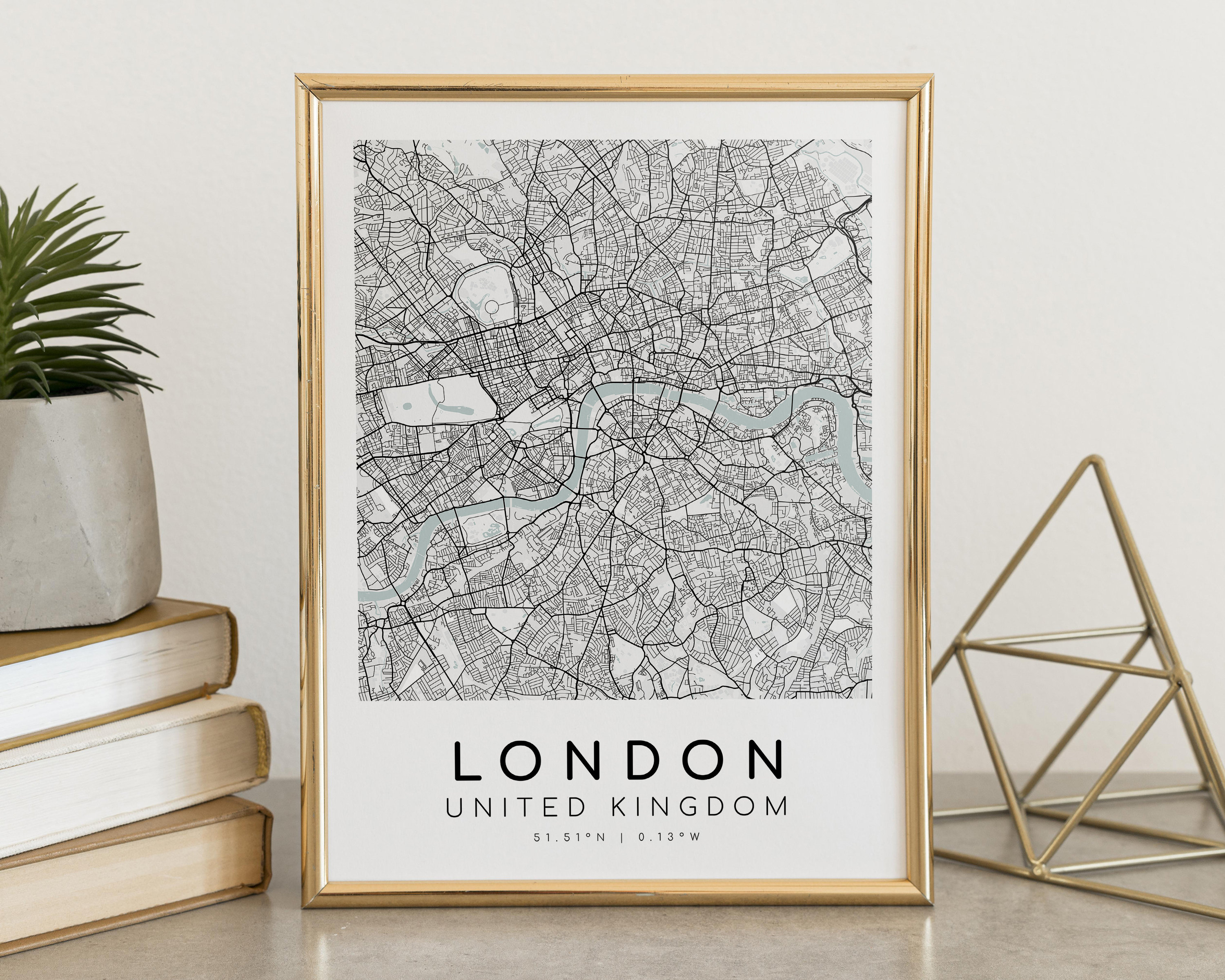 Custom City Map Digital Download Custom Map Print Valentines - Etsy ...