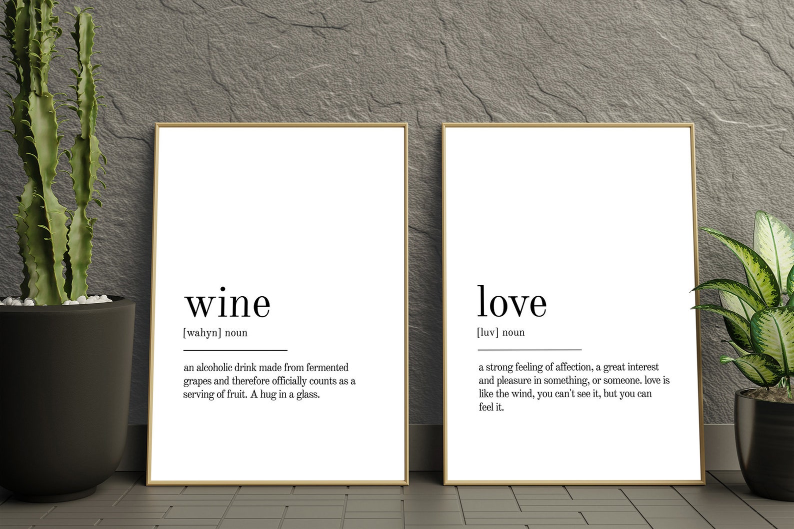 Gin Definition Print Gin Self Love Wall Art Gin Dictionary - Etsy