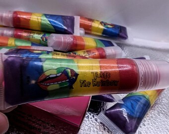 Rainbow Unicorn Tube Lip Gloss - Etsy