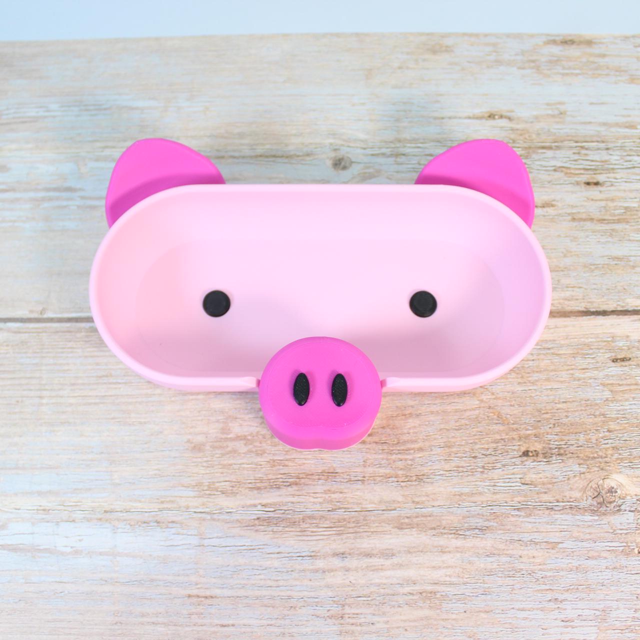 Adorable Farm Animal Eyeglass Glasses Holder - 3D Printed Pig, Cow, or ...