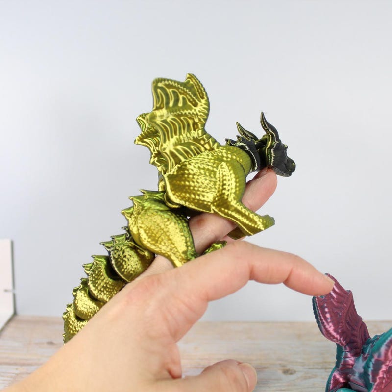 Dragon Finger Puppet - Etsy Australia