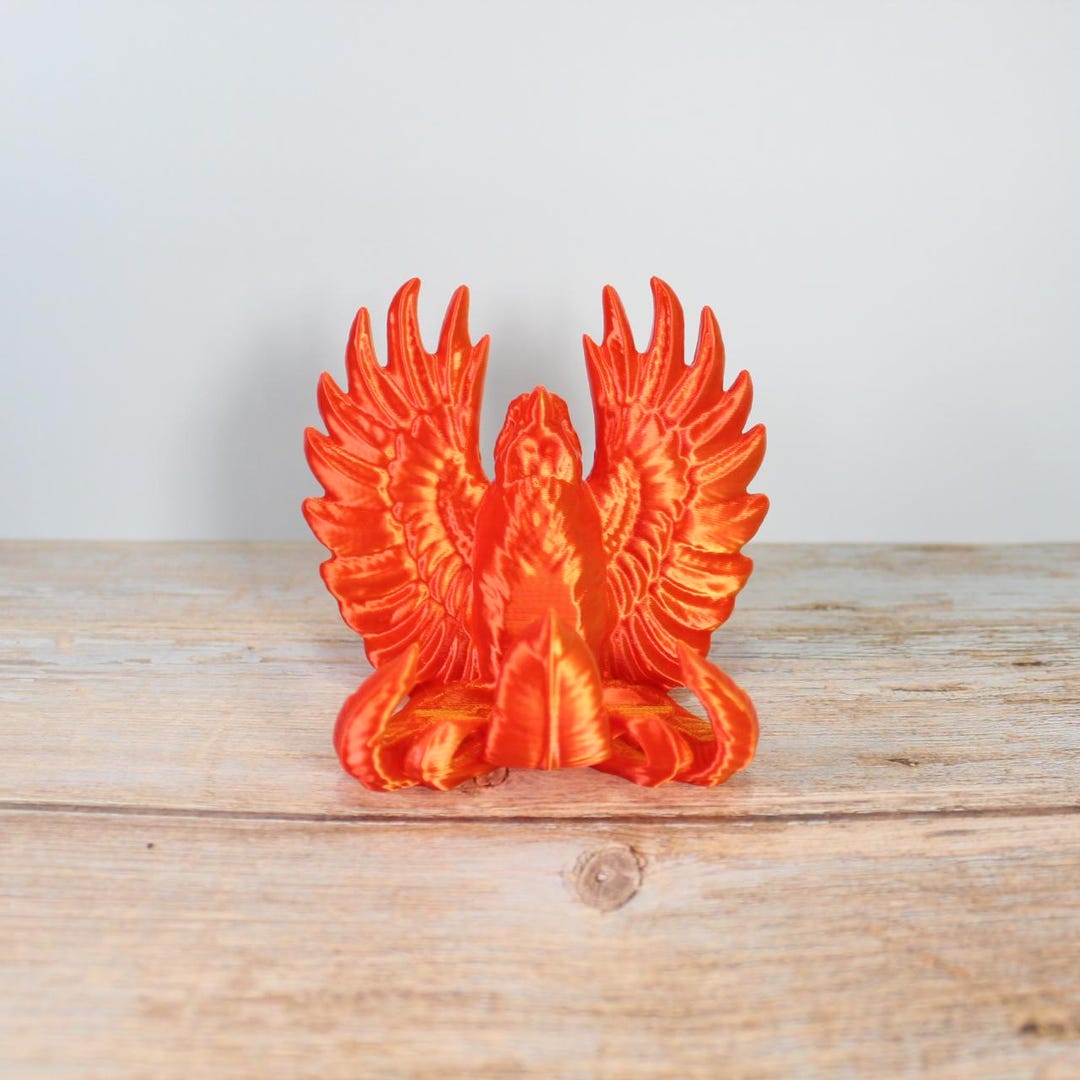Pheonix Business Card Holder - 3D Print Desktop Display Organization - Etsy