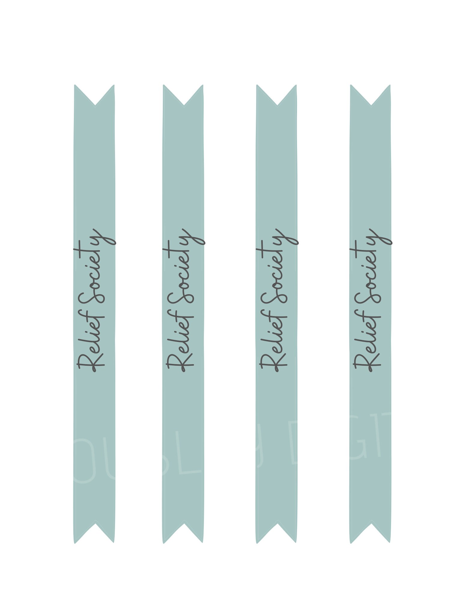 Relief Society Binder Cover - LDS Relief Society Printable - Etsy