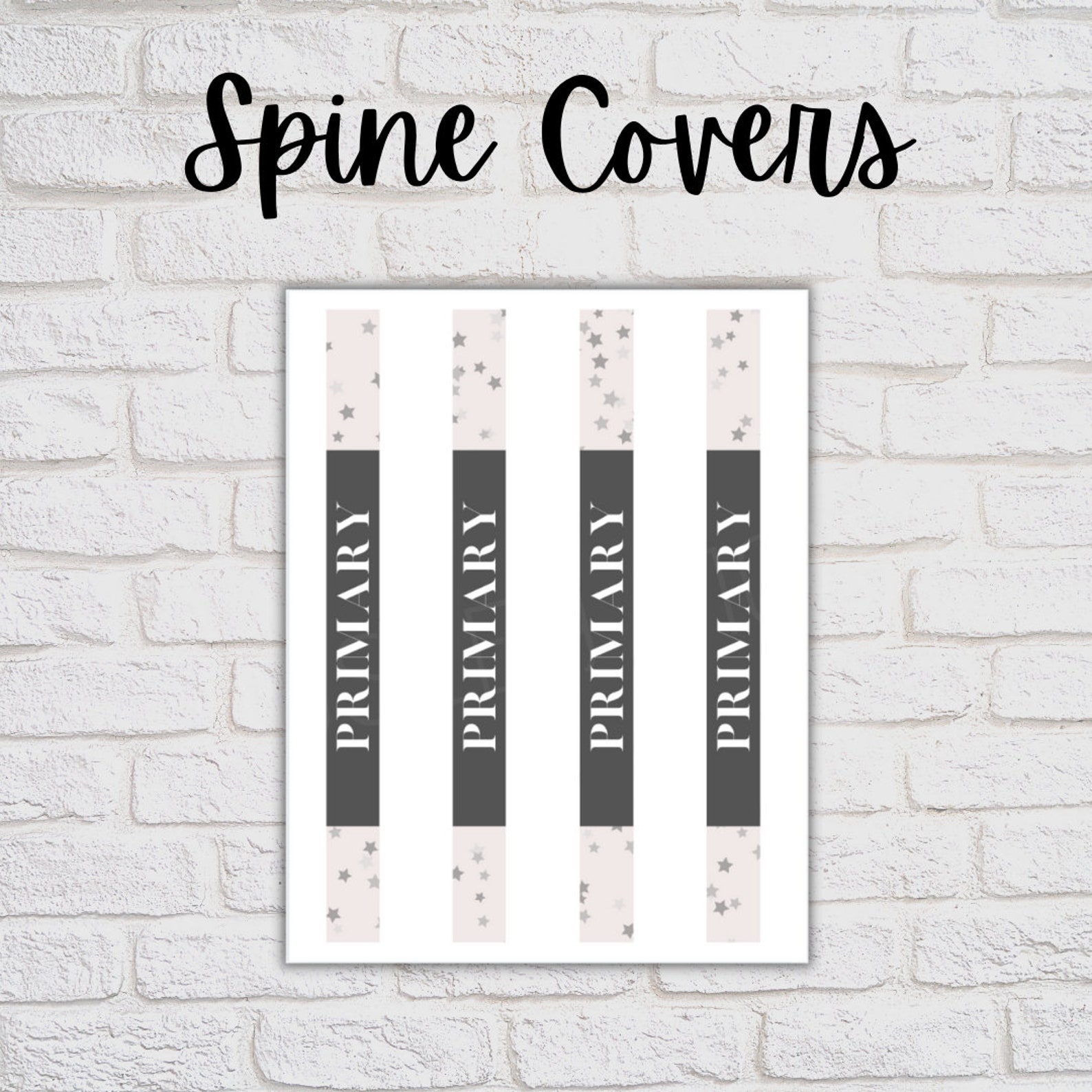 PRINTABLE LDS Binder Cover Primary - Stars - Etsy