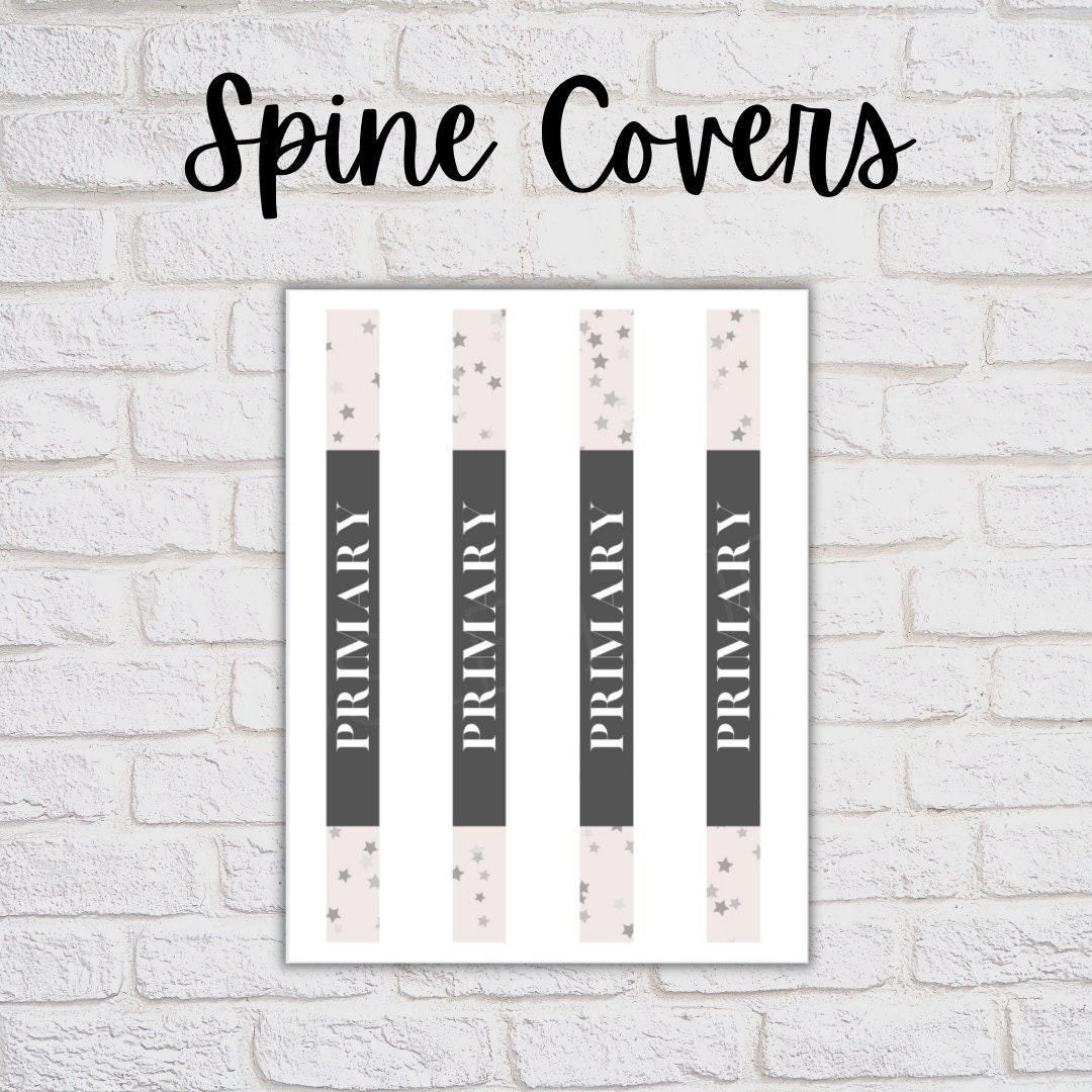 PRINTABLE LDS Binder Cover Primary - Stars - Etsy