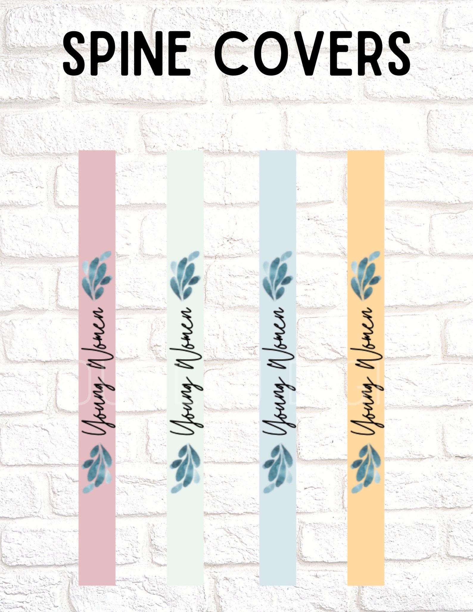 Young Women Binder Cover - LDS Printable 2023 - Etsy